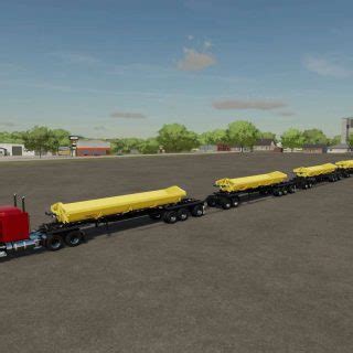 Demco Side Dump Road Train Edition V Mod Landwirtschafts Simulator