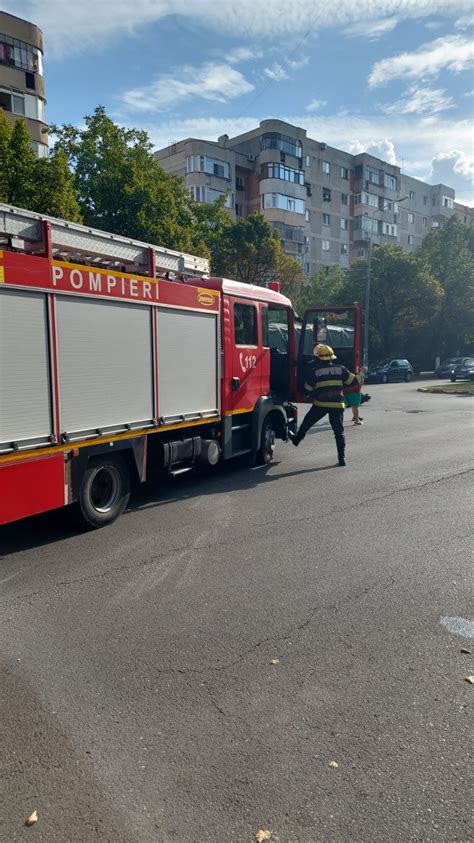 Motociclist implicat într un accident rutier pe strada Mărășești din