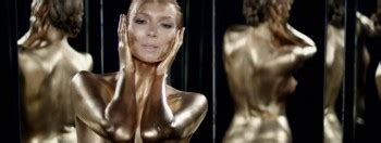 Ricki Lee Coulter Topless Body Paint In Her New Music Clip Phun