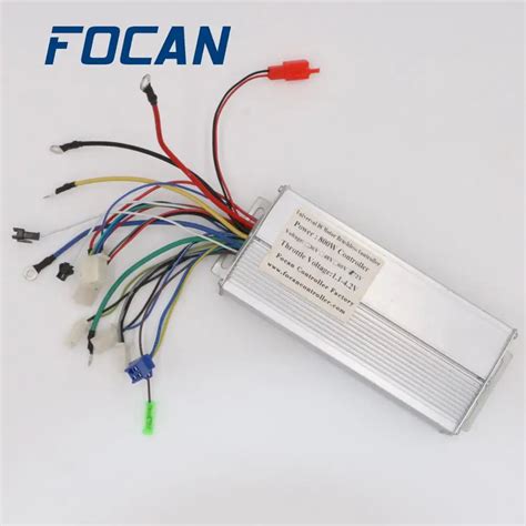 Focan controlador para motor sem escova para bicicleta elétrica sensor