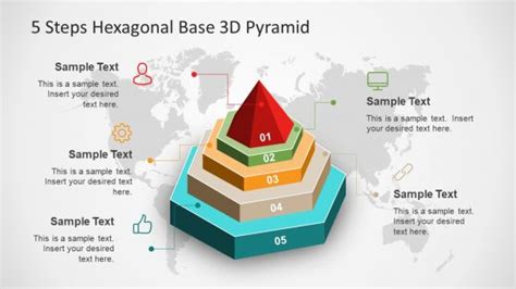 3D Pyramid Templates For PowerPoint Google Slides Presentations