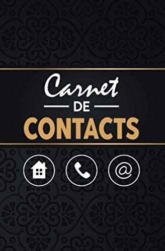 Carnet De Contacts R Pertoire T L Phonique Alphab Tique Petit Format