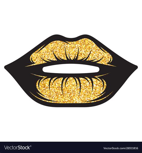 Gold Lips Logo Lipstutorial Org