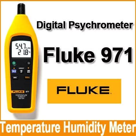 Fluke 971 Medidor De Humedad Y Temperatura Termohigrometro Envío gratis