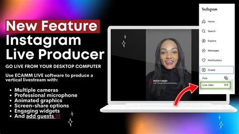 Instagram Live Producer Desktop Livestream With Ecamm Youtube