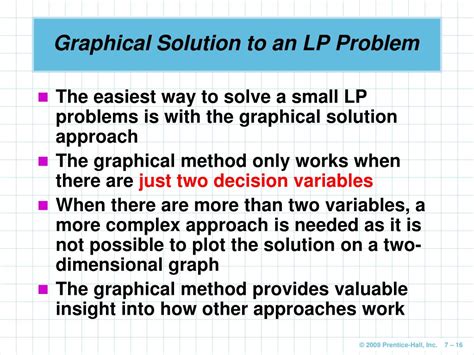 PPT Linear Programming Models And Graphical Methods PowerPoint