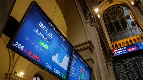 El IBEX 35 Sube Un 0 88 Y Recupera Los 8 700 Puntos RTVE Es