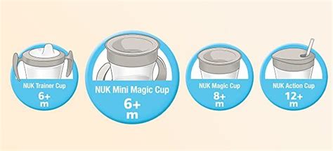 Vaso Nuk Mini Magic Cup Evolution Con Asas Bebelli