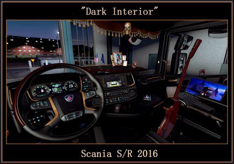 Dark Interior For Scania S R 2016 V 1 1 Allmods Net