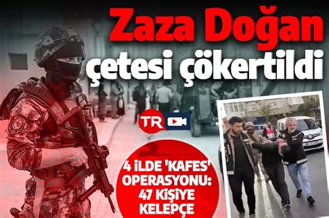 Son dakika Bakan Yerlikaya duyurdu Zaza Doğan organize suç örgütü