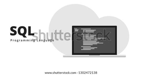 learn code sql programming language script stock vector royalty free 1302472138 shutterstock