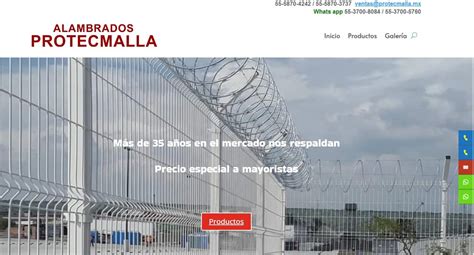 Inicio Alambrados Protecmalla