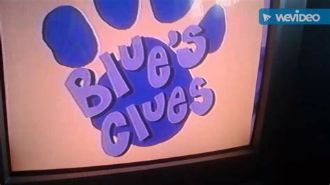 Closing To Blue S Clues Bluestock Vhs Sep Youtube