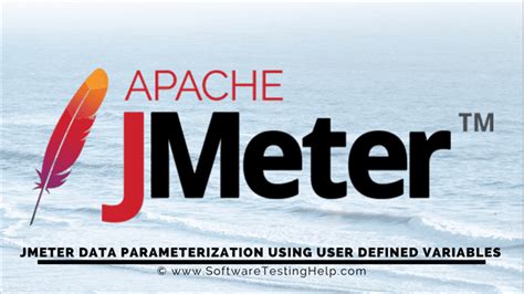 jmeter data parameterization using user defined variables