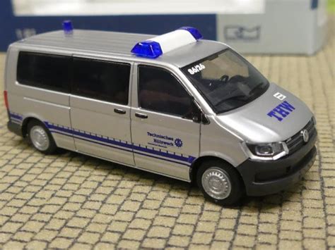 Modellspielwaren Reinhardt 1 87 Rietze VW T6 THW Mannheim 53817