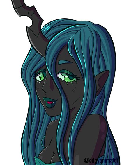 3041175 Suggestive Artistedgyanimator Queen Chrysalis Human G4 Antagonist Breasts