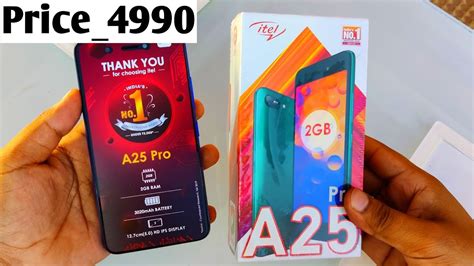 Itel A25PRO Unboxing First Look Review Best Budget Smartphone