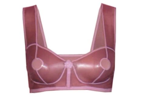 Peep Hole Bra A Little More Please Latex Gummi