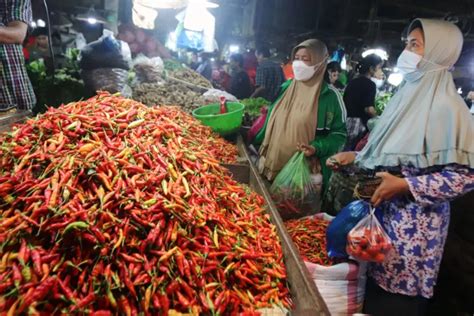 BI Proyeksikan Inflasi Maret 2022 Capai 0 48 Persen Karena Harga Cabe
