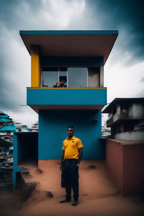 Lexica Photography Portrait 30mm Favela Modernist Architecture
