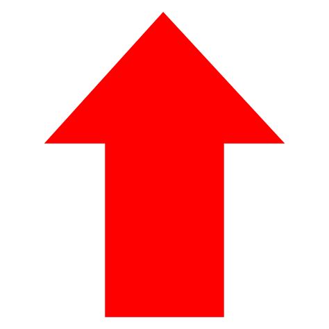 flèche directionnelle rouge sur fond transparent 16770568 PNG