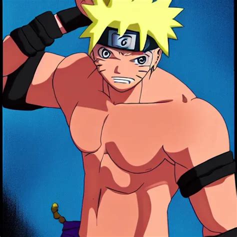 Buff Naruto Shirtless Stable Diffusion
