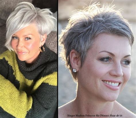 Jünger Machen Frisuren für Dünnes Haar ab 50 Volumen Pur 2023