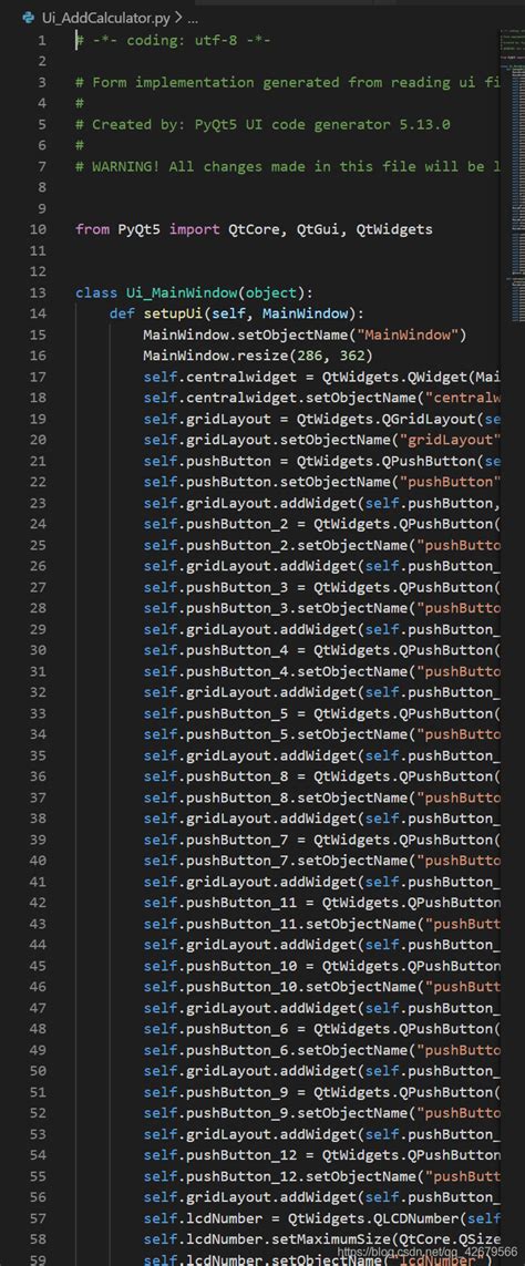 基于pyqt5和qt designer的简易加法计算器的制作 pyqt实现加法器 csdn博客
