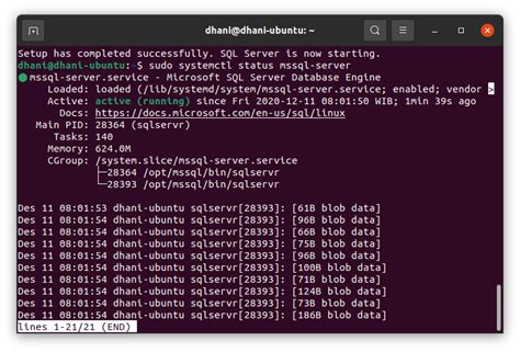 How To Install Microsoft Sql Server On Ubuntu Groovy Gorilla
