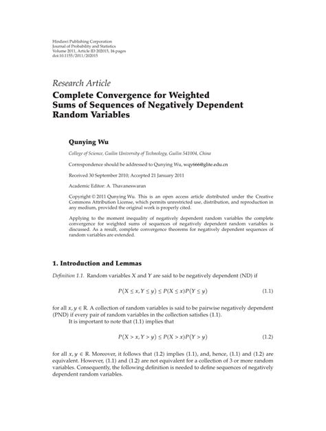 pdf complete convergence for weighted sums of sequences of negatively dependent random variables