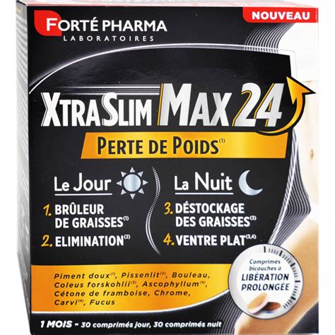 FORTE PHARMA XTRASLIM MAX 24 60 COMPRIMES