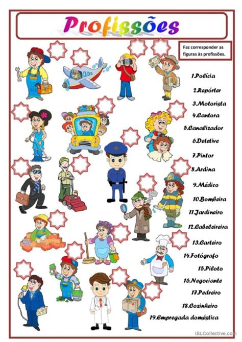 24 Profissões Português PLE apostilas pdf doc