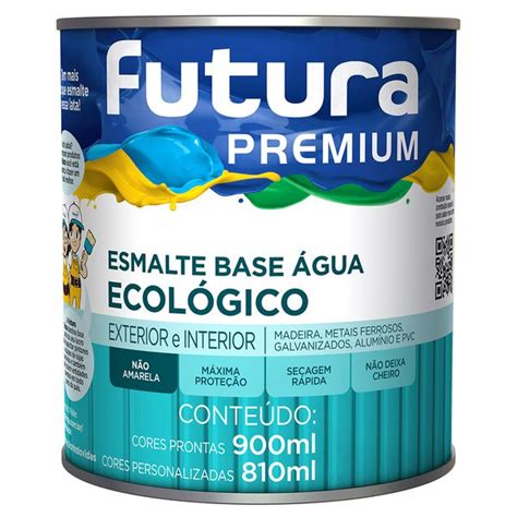 Esmalte Base Água Ecológico Brilhante Futura Marquezim Tintas