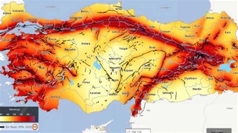 Türkiye nin deprem haritası yenilendi EmlakDream