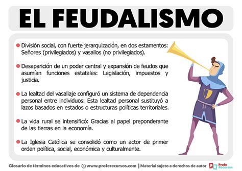 El Feudalismo Que Es El Feudalismo Caracteristicas Del Feudalismo