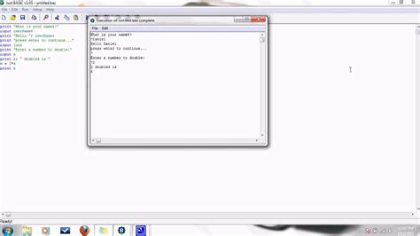 Beginning Programming With Just Basic Tutorial Variables Youtube