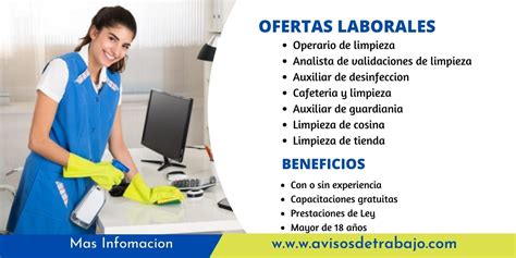 Se Busca Personal De Limpieza Avisos De Trabajo