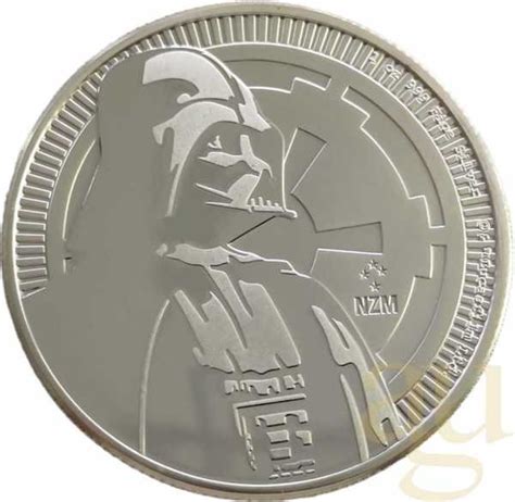 1 Unze Silbermünze Niue Star Wars Darth Vader 2017
