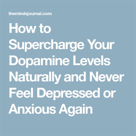 10 Ways To Supercharge Your Dopamine Levels Naturally Artofit