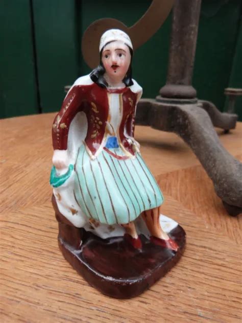ENCRIER PERSONNAGE ARABE Perse Porcelaine XIX ème siècle EUR 100 00