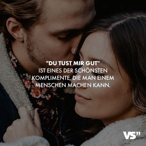 Visual Statements Du tust mir gut ist eines der schönsten Komplimente