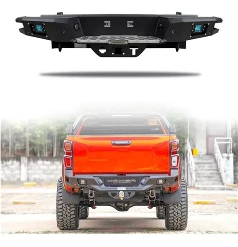 Defensa Trasera Toyota Hilux 2020 Con Tiron Hamer Y Faros