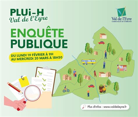 Votre avis compte participez à lenquête publique sur le PLUi H du 19