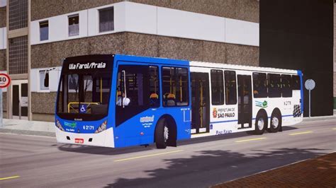 2 Skins De SP Para O Caio Millennium III Scania K270 6x2 Proton Bus