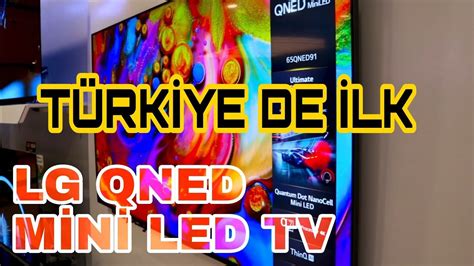 LG QNED MİNİ LED TV 65QNED916PA İNCELEME YouTube