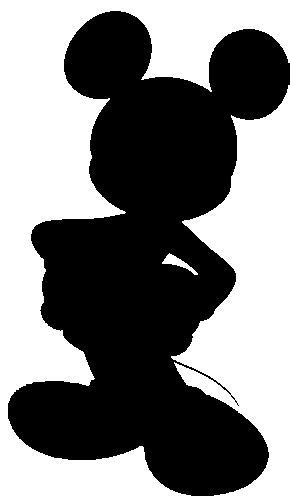 Mickey And Minnie Silhouette Clip Art