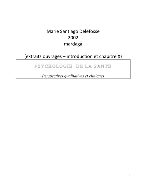 létude de cas en psychologie clinique 4 approches théoriques