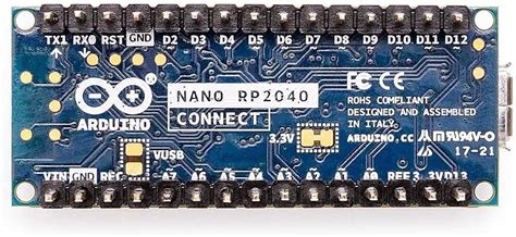 Arduino Nano Rp Connect With Headers