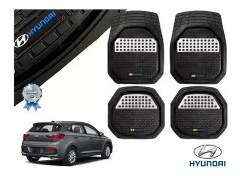 Tapetes Pz Bandeja D Logo Hyundai Accent Hb Env O Gratis