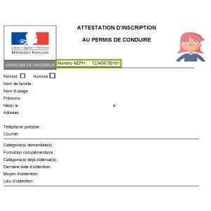 Comment Obtenir Le Code NEPH Sur L ANTS City Zen